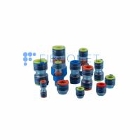 China FTTH Push in Duct Connector for FTTX Fiber Optic Microtube End Stop Network Connector for sale