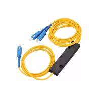 China Fiber Optic Cable 1*2 FBT Splitter with SC/UPC Connector -40- 85C Temperature Range for sale