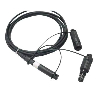 China 3G Network OPT-HW-SLIM Interchangeable Connector Fiber Optic Waterproof Plug Connector for sale
