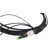 China 3G Network OPT-HW-SLIM Interchangeable Connector Fiber Optic Waterproof Plug Connector for sale