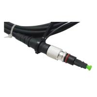 China 3G Network OPT-HW-SLIM Interchangeable Connector Fiber Optic Waterproof Plug Connector for sale