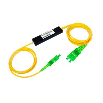 China SC/UPC SC APC Connector Fiber Optic Cable 1*2 Splitter singlemode G652D/G657A for B2B for sale