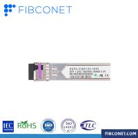 China FTTH Fiber Optic 1.25gtx/1.25grx 20km Tx1490nm/Rx1310nm SFP Transceiver Steel Module for sale