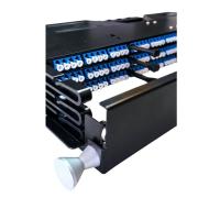 China High Density Dismountable ODF 4x24F Fibre 19 inch 144 core 1U 96 port MPO Patch Panel for sale