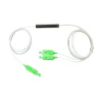 China Singlemode G652D G657A1/A2 1x2 FBT Splitter Optical Fiber Cable with SC/UPC Connectors for sale