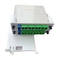 China 1 1*8 1*16 SC/LC APC/UPC Cassette Type Fiber Optic Equipment for Network Expansion for sale