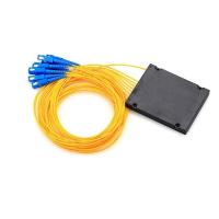 China Fiber Optic Multiplexer Module 4/8/16 Mux/Demux 2/4/8/16 Fibre APC/UPC ABS Box PLC Splitter 1 for sale
