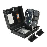 China 16 Core Black Carton Fiber Optic Distribution Box for FTTH Wall Mounted Terminal Box for sale