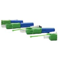 China 2 Time FTTH Singlemode Hot Melt Sc APC Optical Fiber Optic Quick Connector for wifi Network for sale
