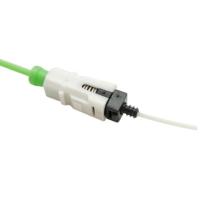 China 2 Time FTTH Singlemode Hot Melt Sc APC Optical Fiber Optic Quick Connector for wifi Network for sale