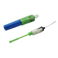 China 2 Time FTTH Singlemode Hot Melt Sc APC Optical Fiber Optic Quick Connector for wifi Network for sale