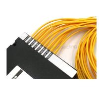 China Fiber Optic SC APC/UPC PLC Splitter 1x8/1x16/1x32 G657A1 G657A2 1270-1610nm CWDM ABS Box for sale