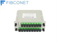 China 1x16 PLC ABS Box SC/APC Fiber Optic Splitter G657A1 for FTTH Device for sale