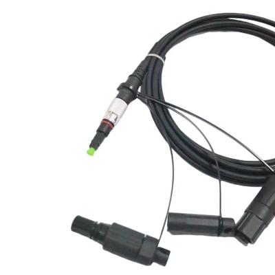 China OPT-HW-SLIM Fiber Optic Connector Waterproof Cable Connector for FTTH Network and 4G for sale