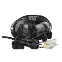 China FTTH PDLC IP67 PA66 LC UPC Optical Fiber Optic Waterproof Connector with PA66 for sale
