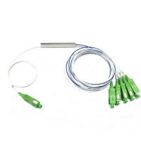 China Unbalance Fiber PLC Splitter SC/APC Connectors -40- 85C Ideal for Indoor Cable Coupler for sale