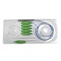 China Unbalance Fiber PLC Splitter SC/APC Connectors -40- 85C Ideal for Indoor Cable Coupler for sale