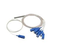 China 1*8 SC/UPC Connectors Fiber Optic Communication Cables for FTTH Mini PLC Splitter for sale