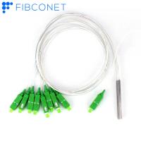 China 1*8 SC/UPC Connectors Fiber Optic Communication Cables for FTTH Mini PLC Splitter for sale