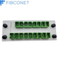 China 1x4 1x8 1x16 1x32 SC UPC SC APC Fiber Optic PLC Cassette Splitter with Customized Design for sale