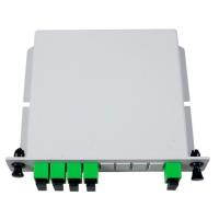 China FTTH 1*8 1*16 SC APC UPC G657A1 Optical PLC Fiber Optic Cassette PLC Splitter Connector for sale
