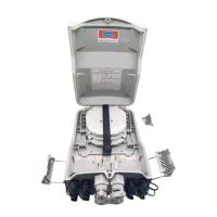 China PC ABS Material 8/16 Cores Waterproof Optical Fiber Distribution Box for Fiber Cable for sale