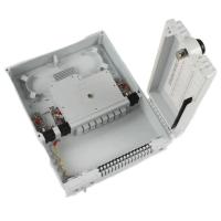 China Optical Fiber Distribution Box Type 8/16/24 Cores Septic Black Box Safe Shaped Lock for sale