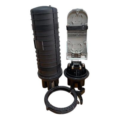 China 24/48/72 Cores Fiber Optic Splice Closure 1in-6out Ideal for Temperature Applications for sale