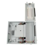 China Optical Fiber Distribution Box Type 8/16/24 Cores Septic Black Box Safe Shaped Lock for sale