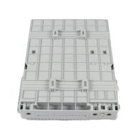 China Optical Fiber Distribution Box Type 8/16/24 Cores Septic Black Box Safe Shaped Lock for sale