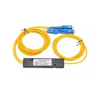 China Single-Mode G652D/G657A Fiber Optic Cable Splitter with 1*2 SC/UPC to SC APC Connector for sale