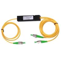 China Single-Mode G652D/G657A Fiber Optic Cable Splitter with 1*2 SC/UPC to SC APC Connector for sale