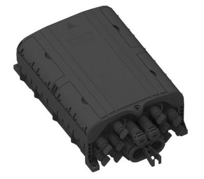 China FTTH 8Cores Waterproof SC APC Adapter Splice Box Terminal Distribution Box in 300*270*95mm Size for sale