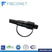 China FTTH Mini-SC Z-Type Fiber Optic IP68/67/66 Outdoor Cable Waterproof Connector in Black for sale