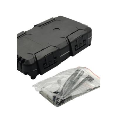 China RoHS Certified FTTX SC/LC PLC Splitter Waterproof Fiber Optic Joint Box IP67/IP68 4 Cores for sale