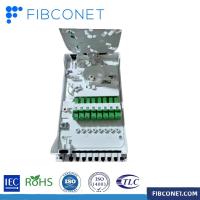 China Waterproof 1x8 Splitter SC APC Simplex Fiber Optic Distribution Box for 8/16 Cores FTTH for sale