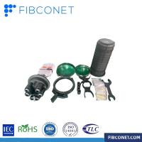 China FTTX Black 144F PC ABS IP68 Anti-aging Fiber Splicer Dome Joint Enclosure with 1 Time for sale