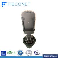 China FTTX Black 144F PC ABS IP68 Anti-aging Fiber Splicer Dome Joint Enclosure with 1 Time for sale