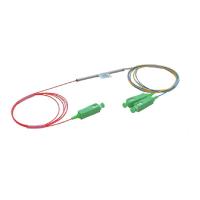 China 1x2 Fbt Coupler SC/UPC SC APC Connector splitter Fiber type Singlemode G652D G657A1/A2 for sale