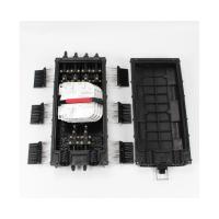 China Black Fiber Splice Closure FTTH Horizontal Type Outdoor Splicing 96 Cores Optical Fiber Optic Splice Enclosure for sale