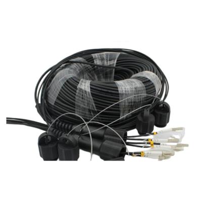 China FTTH PDLC IP67 Assembly LC UPC Duplex Optical Fiber Waterproof Connector for Cable 1 for sale
