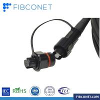 China 1 Mini SC APC Fiber Optic IP68 Pre-connector Patch Cord for FTTH LSZH Jacket Material for sale