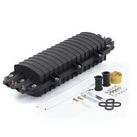 China Optical FTTH IP66 Splice Closure Fiber Optic Connector Box Horizontal Type 24-288 Ports for sale