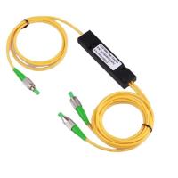 China 1M/2M/3M Singlemode G652D/G657A FBT Optical Fiber Cable with 2-Way SC/UPC SC APC Connector for sale