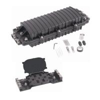 China Optical FTTH IP66 Splice Closure Fiber Optic Connector Box Horizontal Type 24-288 Ports for sale