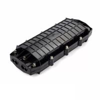 China Optical FTTH IP66 Splice Closure Fiber Optic Connector Box Horizontal Type 24-288 Ports for sale
