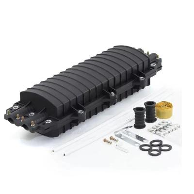 China FTTX IP68 24 48 Core FTTH Horizontal Fiber Optic Cable Waterproof Distribution Box for sale