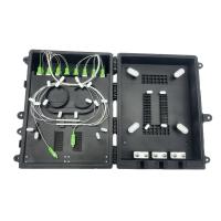 China 24 12 Cores SC APC Outdoor Waterproof Optic Fiber Distribution Box for Wall Mounting for sale