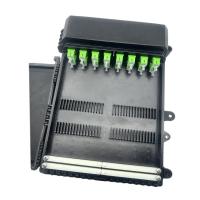 China 24 12 Cores SC APC Outdoor Waterproof Optic Fiber Distribution Box for Wall Mounting for sale