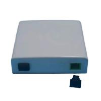 China 800000 Pieces/Year Capacity FTTH Optical Plastic 86 Face Indoor Terminal Wall Outlet Box for Indoor for sale